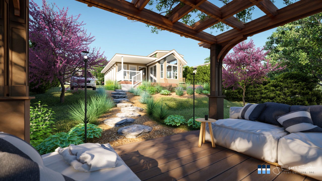 Lumion Renderings for Sand Harbor | Master Plan Renderings