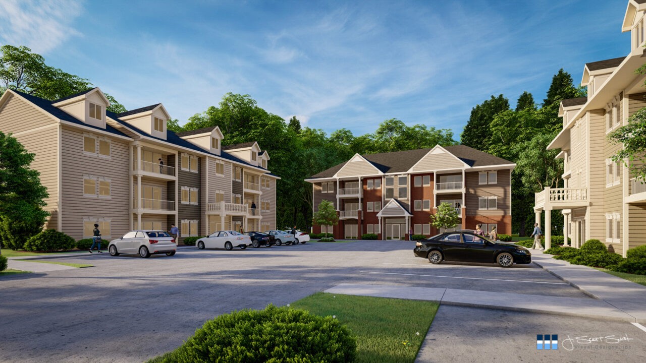 Apartment Architecture Renderings | 3D Rendering Companies