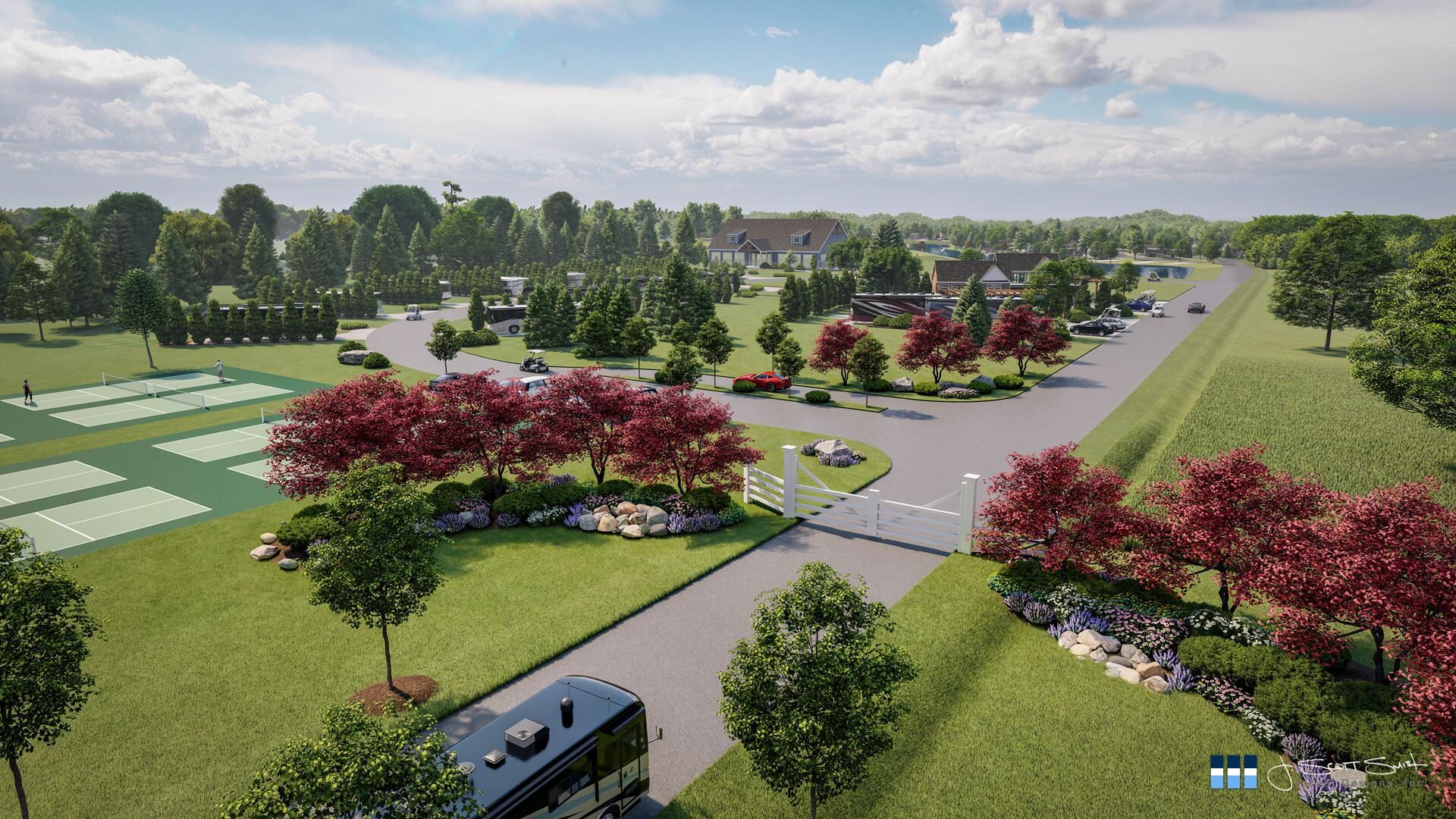 Luxury RV Resort Renderings: Crafting Visual Magic for Campgrounds