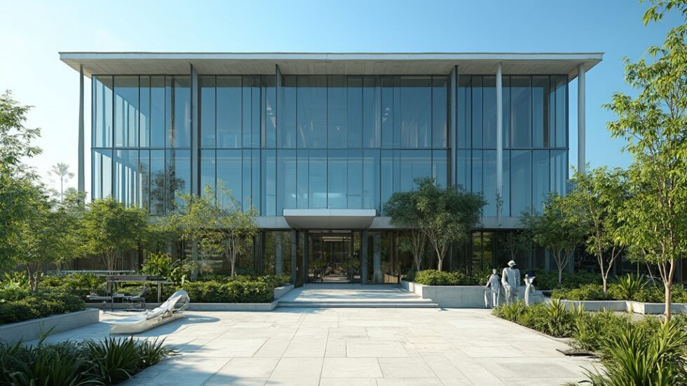 What Is Modern Office Exterior Design? Key Features and Trends ...