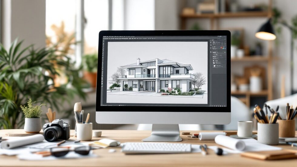 Complete Tutorial on Architectural Elevation Rendering in Photoshop: Techniques and Tools - J ...