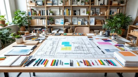 How to Create Stunning Floor Plan Architectural Renderings with Markers: A Step-by-Step Guide ...